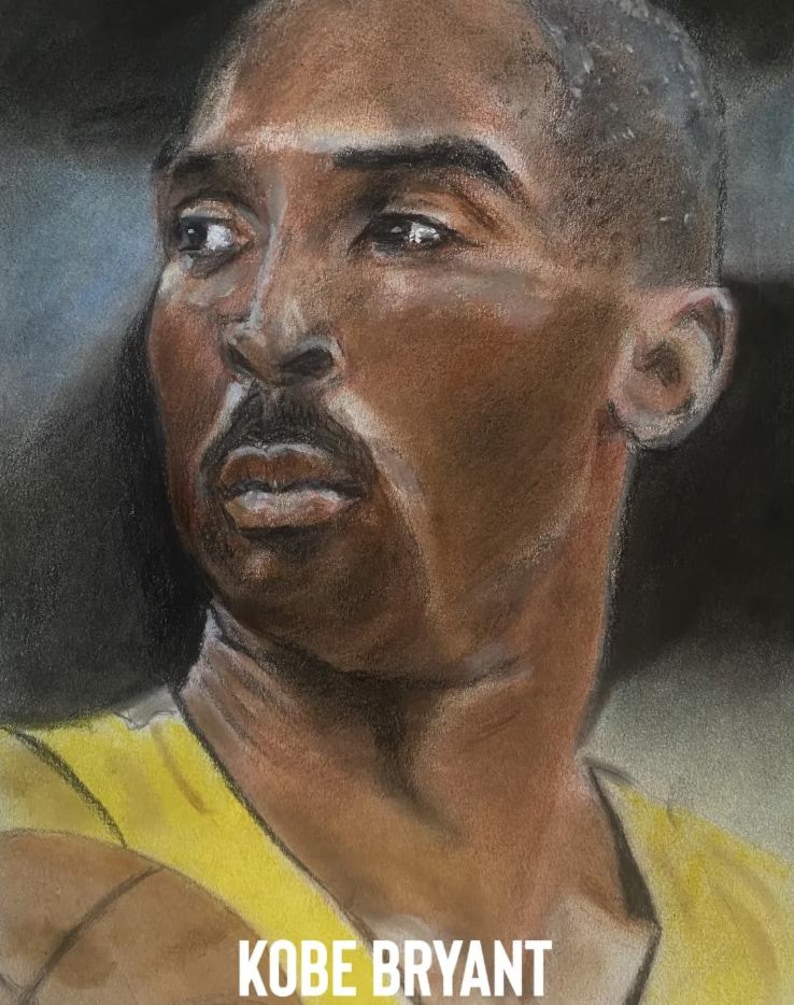 Kobe Bryant Portraits - Etsy