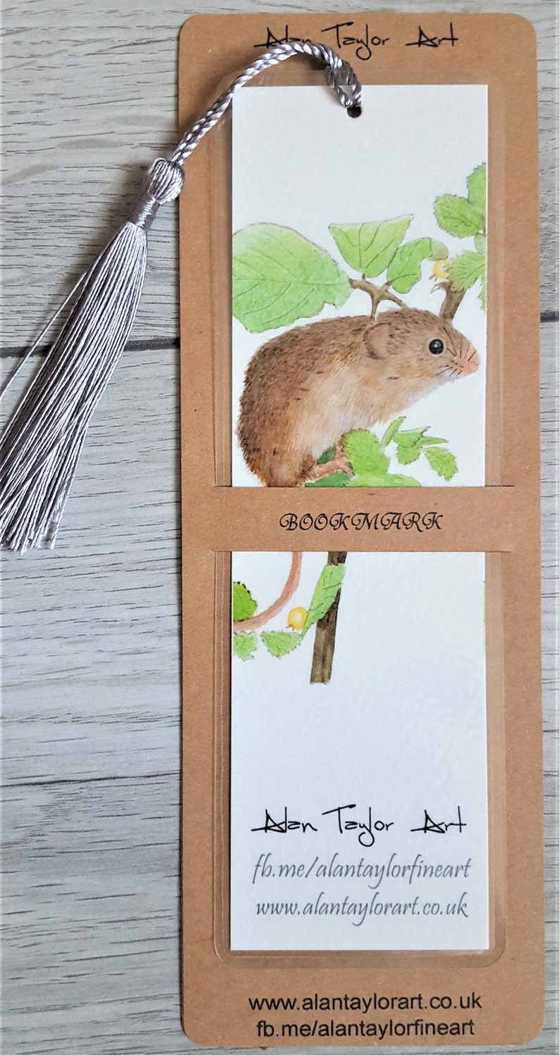 Wildlife Bookmark, Book Lover Gift, Bird Lover Bookmark, Useful Gift ...