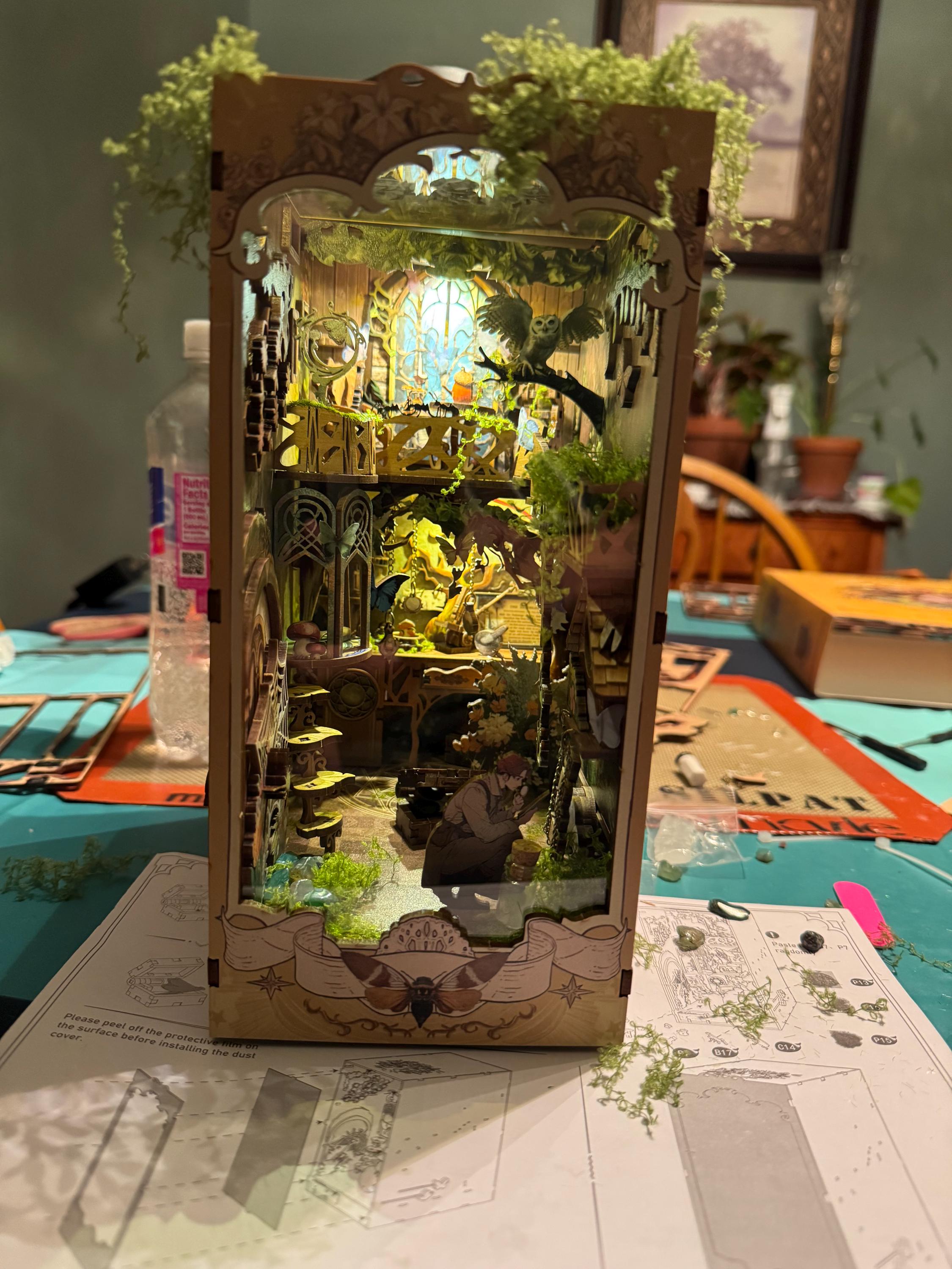 Pre-built Book Nook: an Insect Story - Etsy