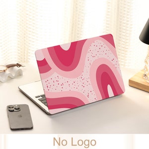 Pink Abstract Ground MacBook Shell Case Decal Cover for New MacBook M1 ...