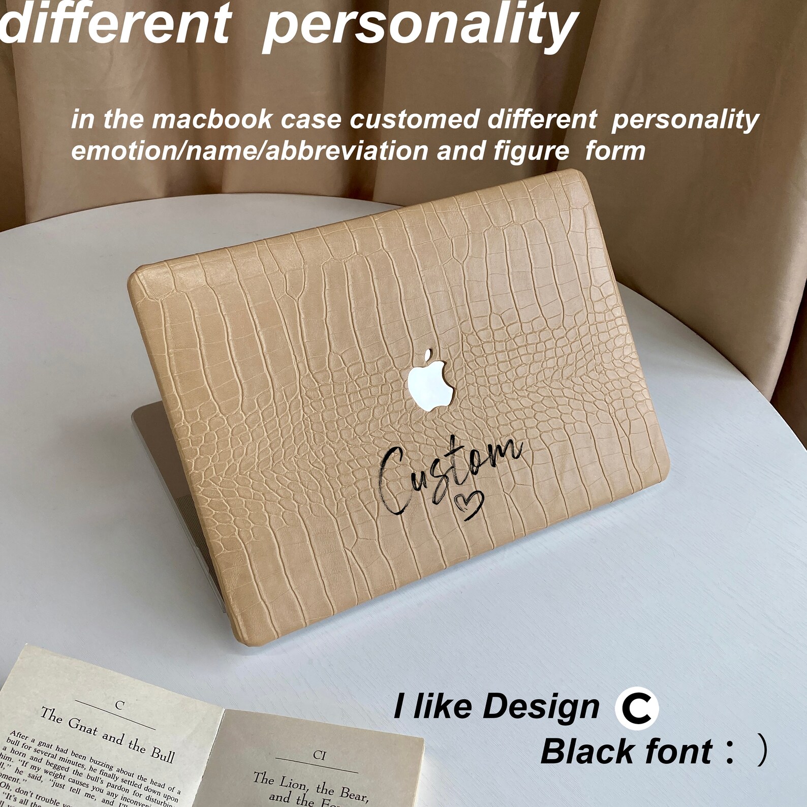 Calm Cinnamon Macbook Leather Case Decal Cover for New Macbook | Etsy