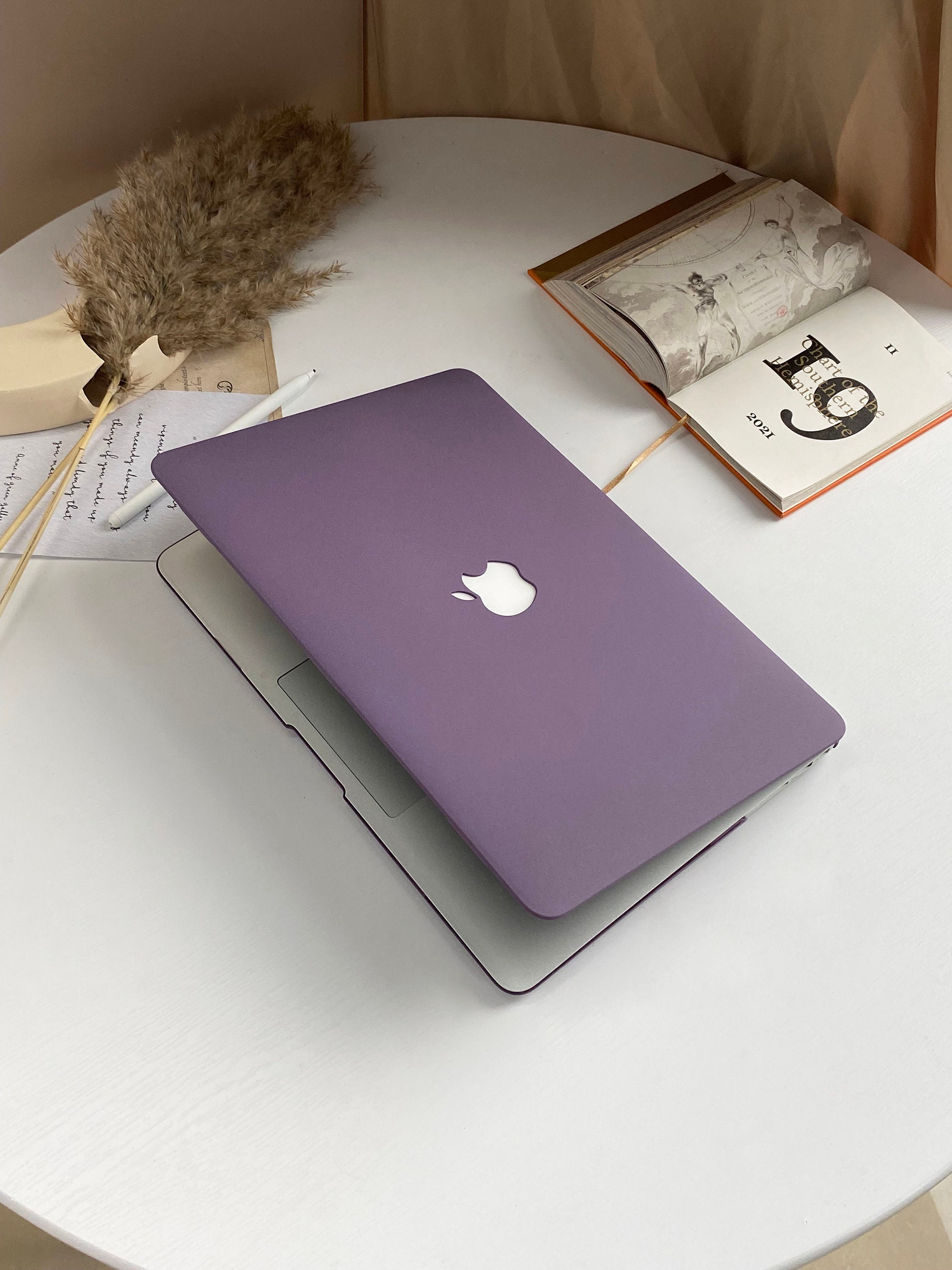 Elegance Purple Macbook Shell Case Decal Cover for New Macbook | Etsy