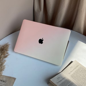 Pink Cream-yellow MacBook Shell Case Decal Cover for New MacBook M1 Pro ...