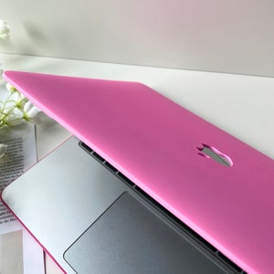 Neon Purple MacBook Shell Case Decal Cover for New MacBook M1 Pro 14 M2 ...