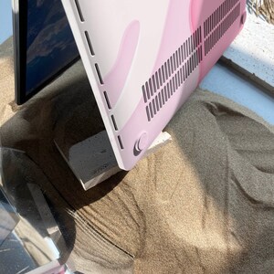 Pink Cream MacBook Shell Case Decal Cover for New MacBook M1 Pro 13 14 ...