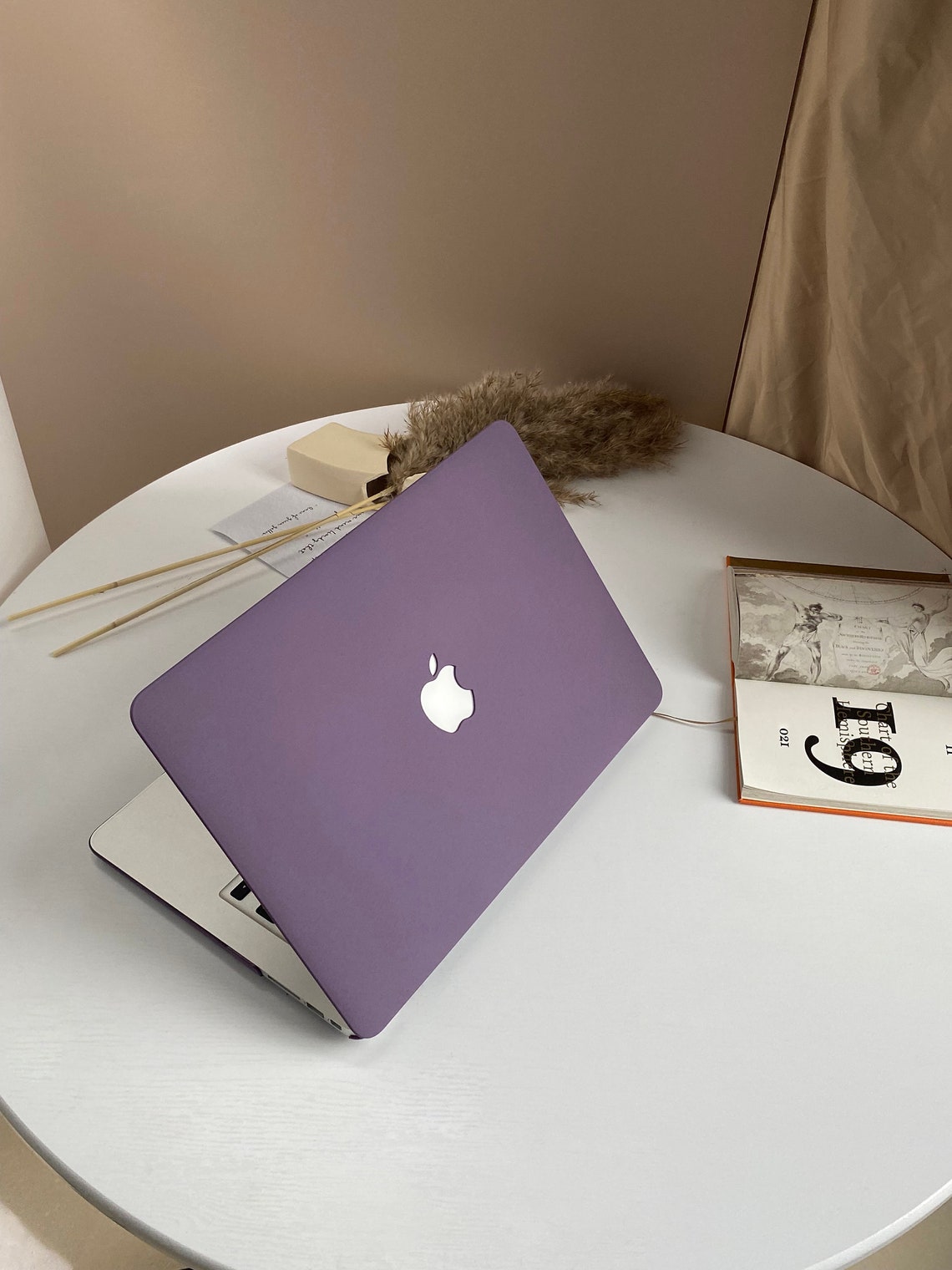 Elegance Purple Macbook Shell Case Decal Cover for New Macbook | Etsy