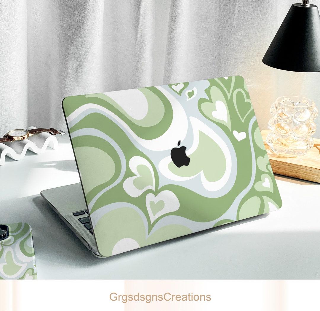 Psychedelic Soul Green MacBook Shell Case Decal Cover for New MacBook ...