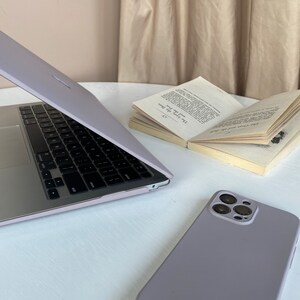 Poi Light Purple MacBook Shell Case Decal Cover for New MacBook M1 Pro ...