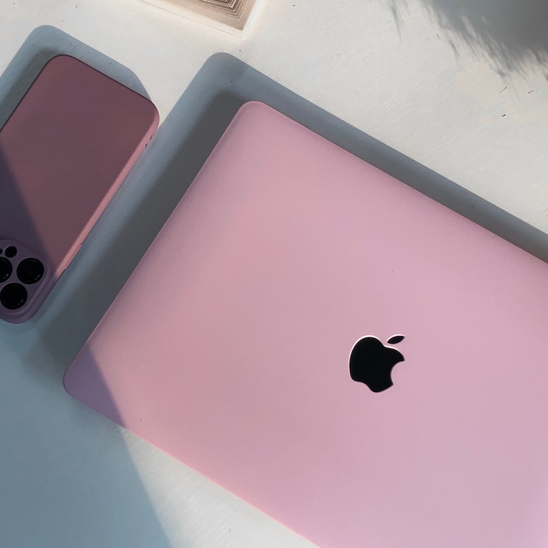 Paris Pink Macbook Shell Case Decal Cover for New Macbook M1 - Etsy