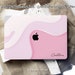 Pink Cream MacBook Shell Case Decal Cover for New MacBook M1 Pro 13 14 ...