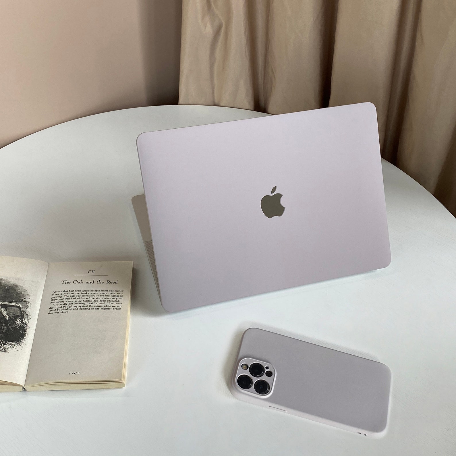 Poi Light Purple MacBook Shell Case Decal Cover for New MacBook M1 Pro ...