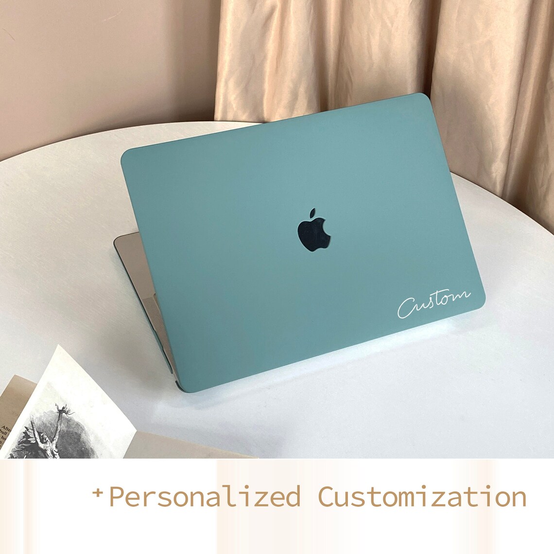 Peacock Blue Macbook Shell Case Decal Cover for New Macbook M1 - Etsy