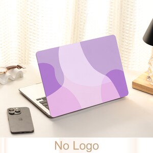 Purple Blend Printing MacBook Shell Case Decal Cover for New MacBook M1 ...