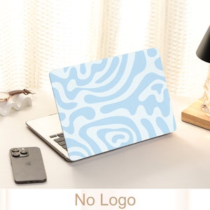 Blue Swirl MacBook Case Cover for New MacBook M1 Pro 13 Case A2338 ...