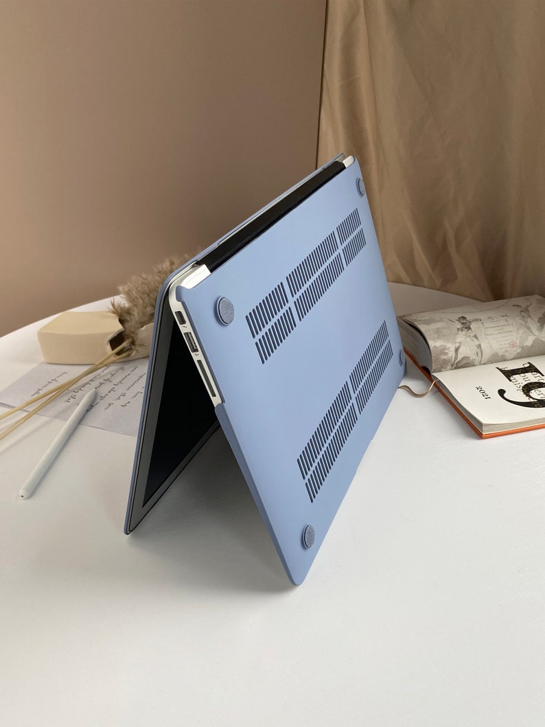 Blue Matte Unique Macbook Shell Case Decal Cover for New - Etsy