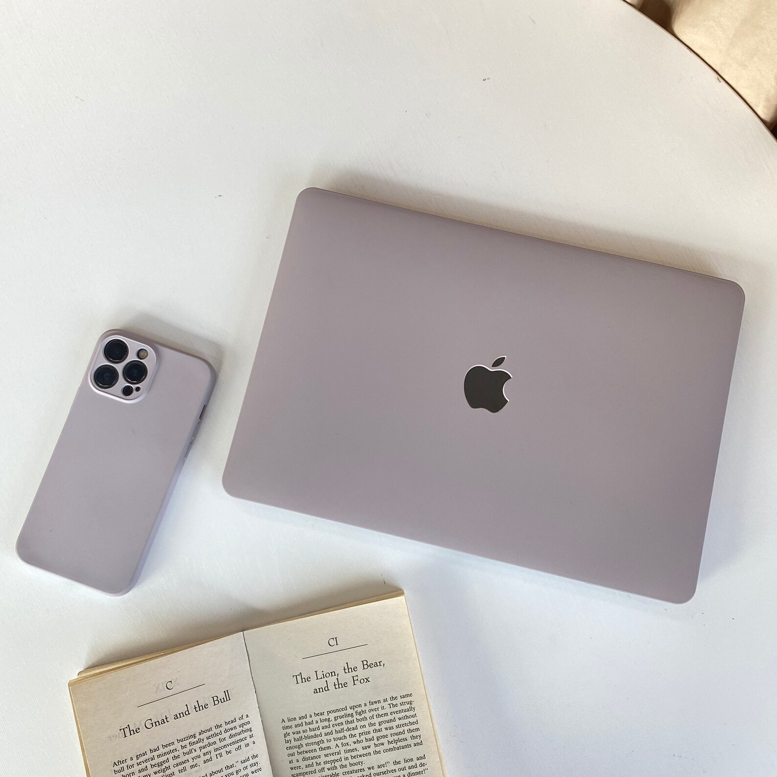 Poi Light Purple MacBook Shell Case Decal Cover for New MacBook M1 Pro ...