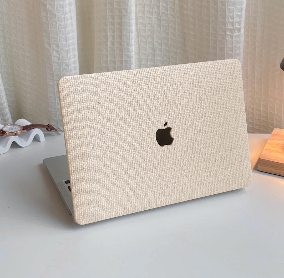Vanilla Ice Cream Weaving MacBook Shell Case Cover for New MacBook M1 ...