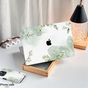 Green Eucalyptus MacBook Shell Case Decal Cover for New MacBook M1 Pro ...