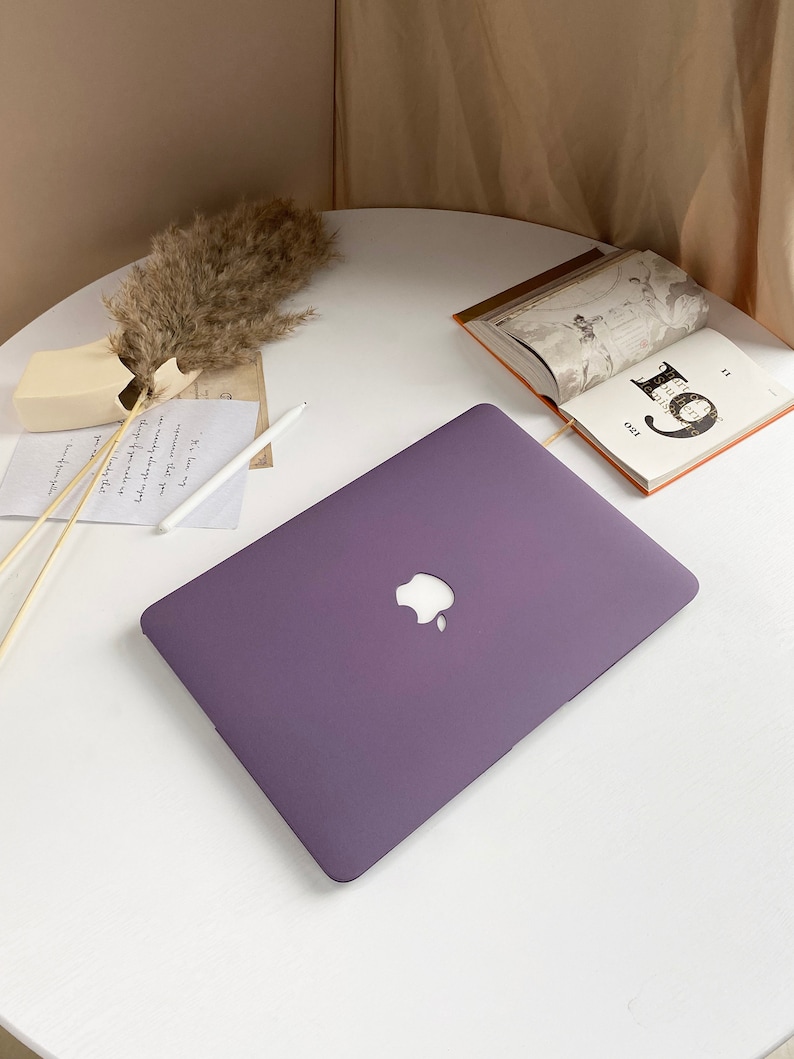 Elegance Purple Macbook Shell Case Decal Cover for New Macbook | Etsy