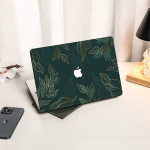 Green-golden Foliage MacBook Case for MacBook Air 13 Case MacBook Pro ...