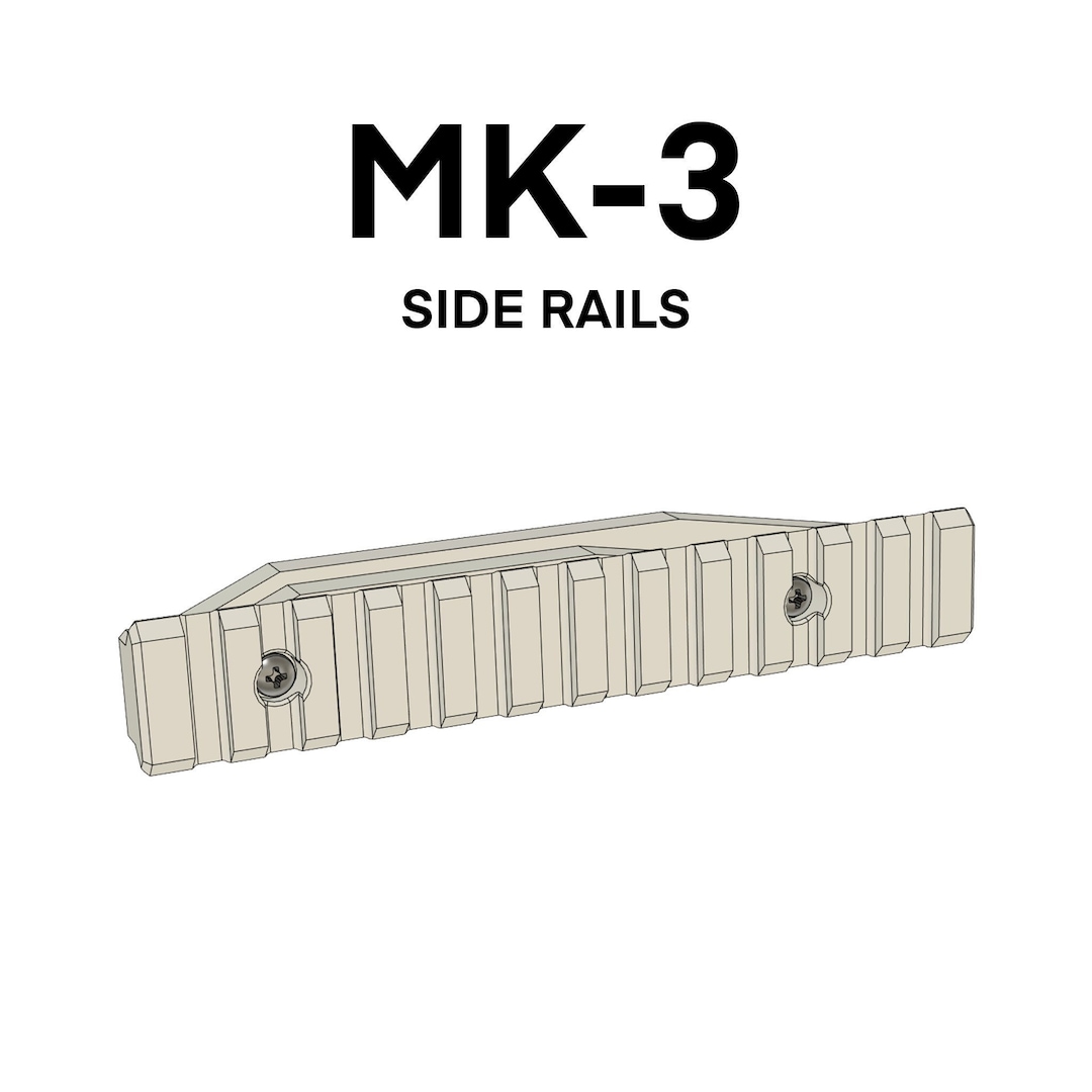Dart Zone MK-3 - Side Rails - Etsy