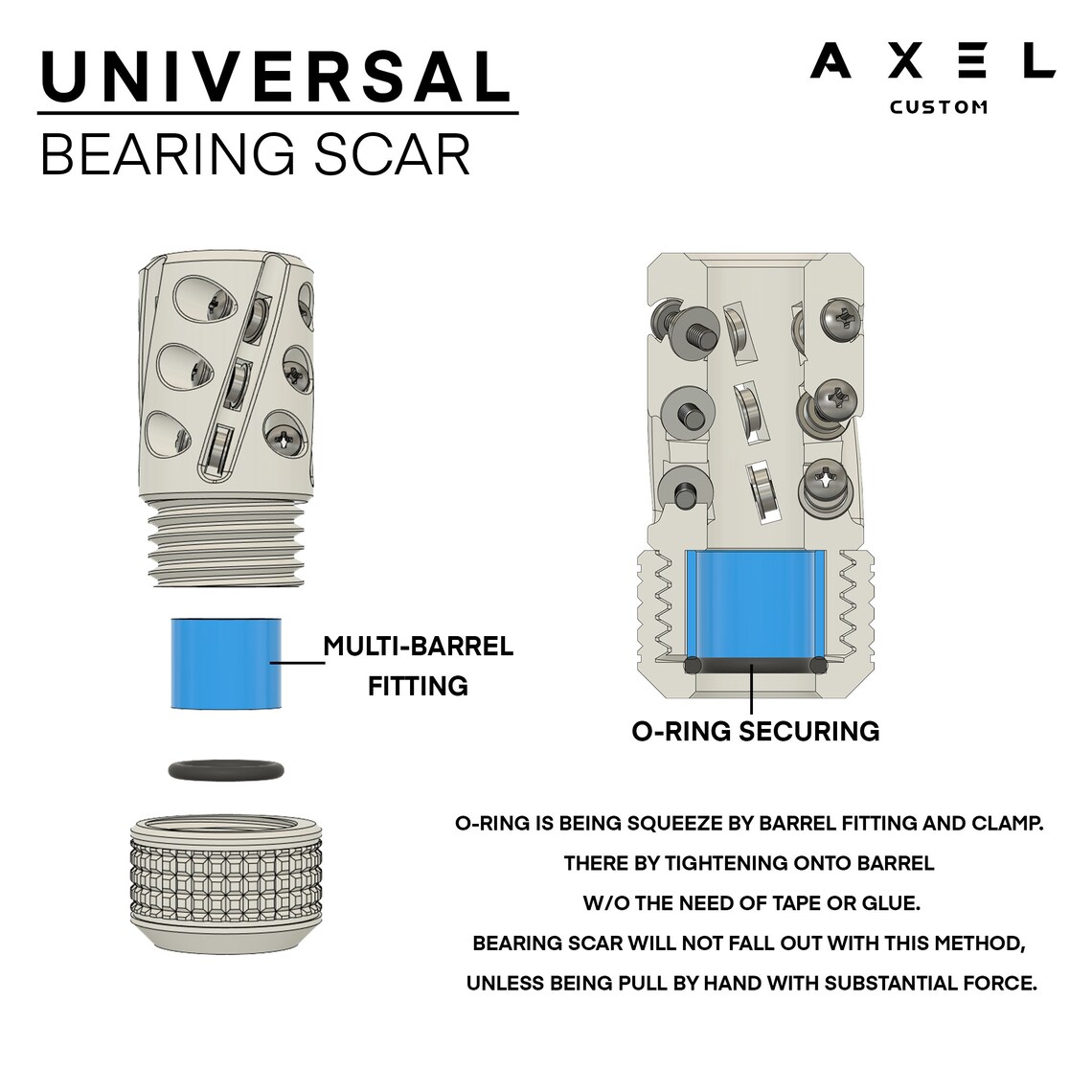 Universal Bearing SCAR - Etsy