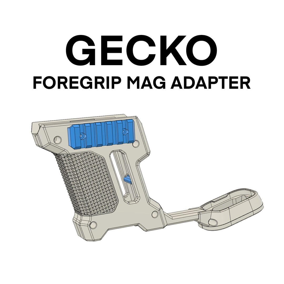 Gecko - Foregrip Mag Adapter - Etsy