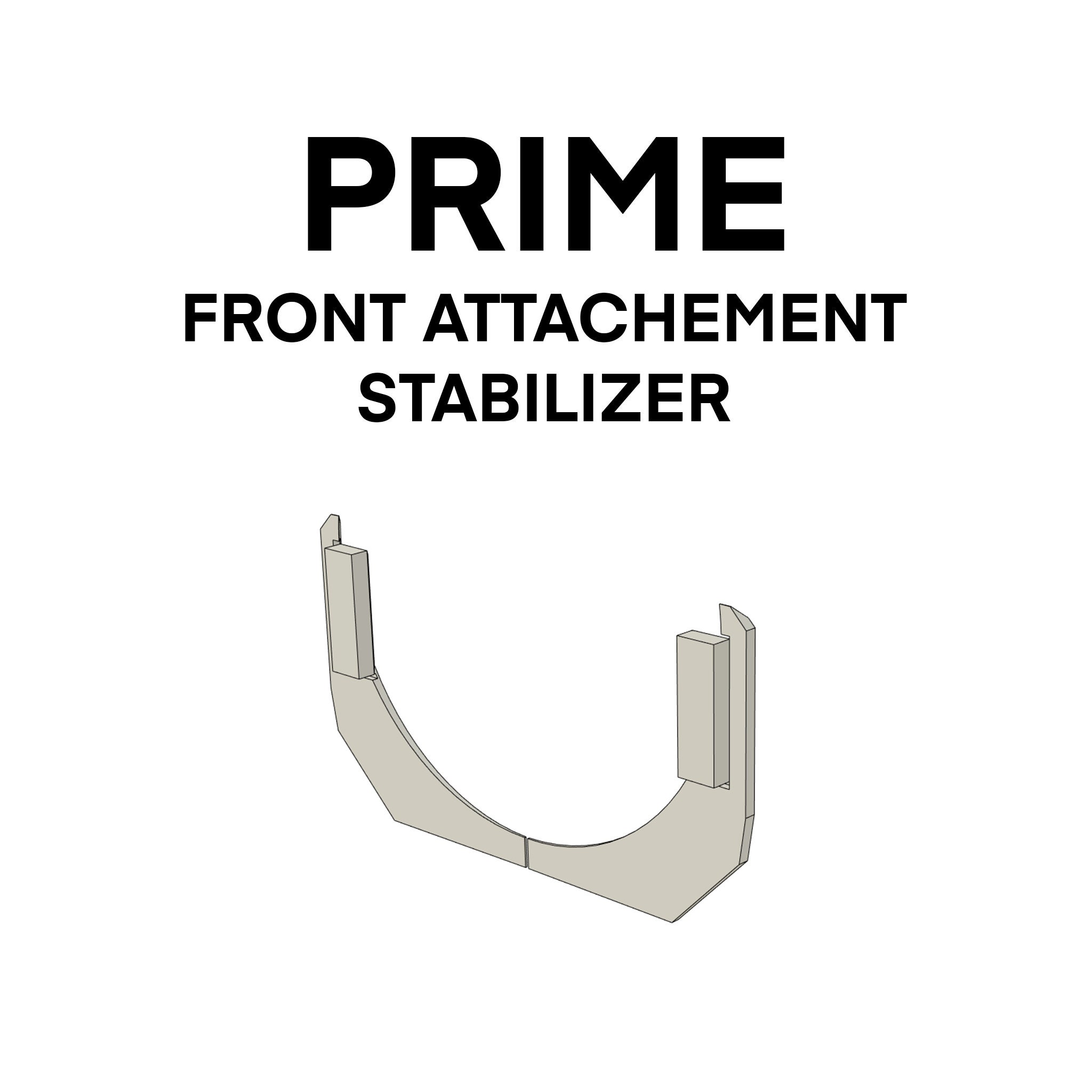 Game Face Prime Front Attachment Stabilizer | Etsy