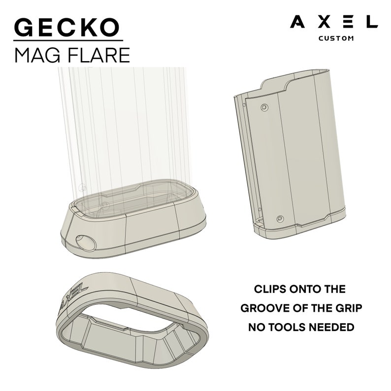 Gecko - Mag Flare - Etsy
