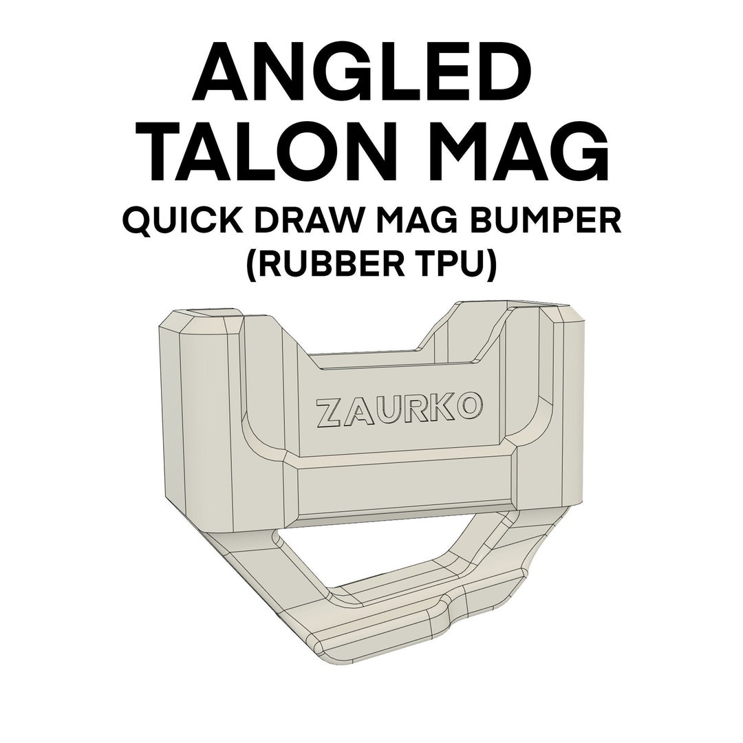 Angled Talon Mag - Quick Draw Mag Bumper (rubber TPU) - Etsy