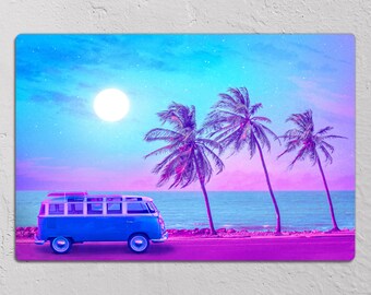 Vw Bus Metal Wall Art - Etsy