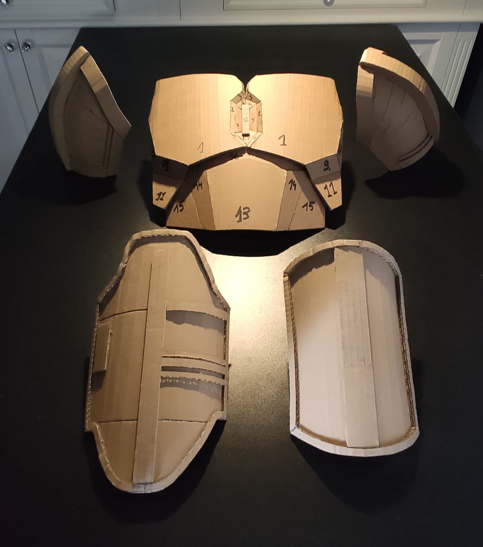Mandalorian Beskar Armor, Cardboard Templates, Easy to Home Made of DIY ...