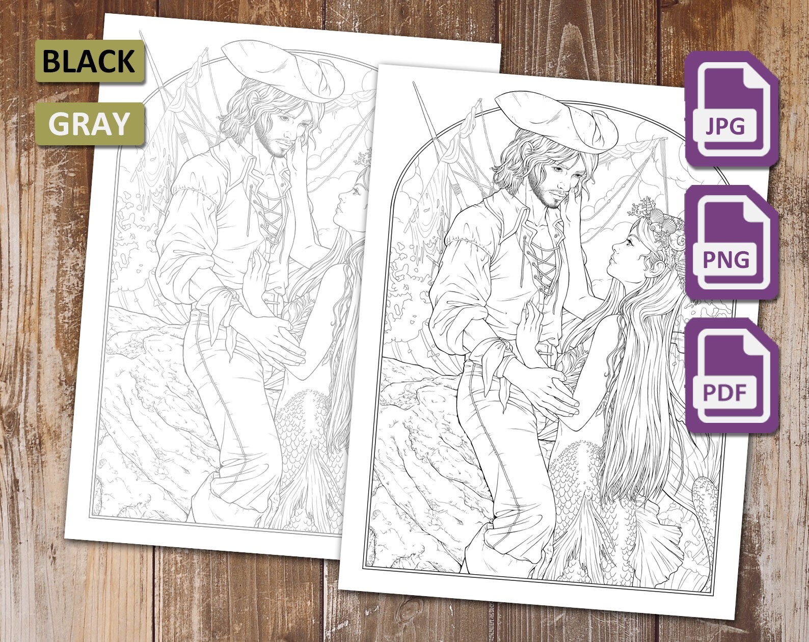 Coloring Pack 2 5 Adult Coloring Pages Printable Download - Etsy