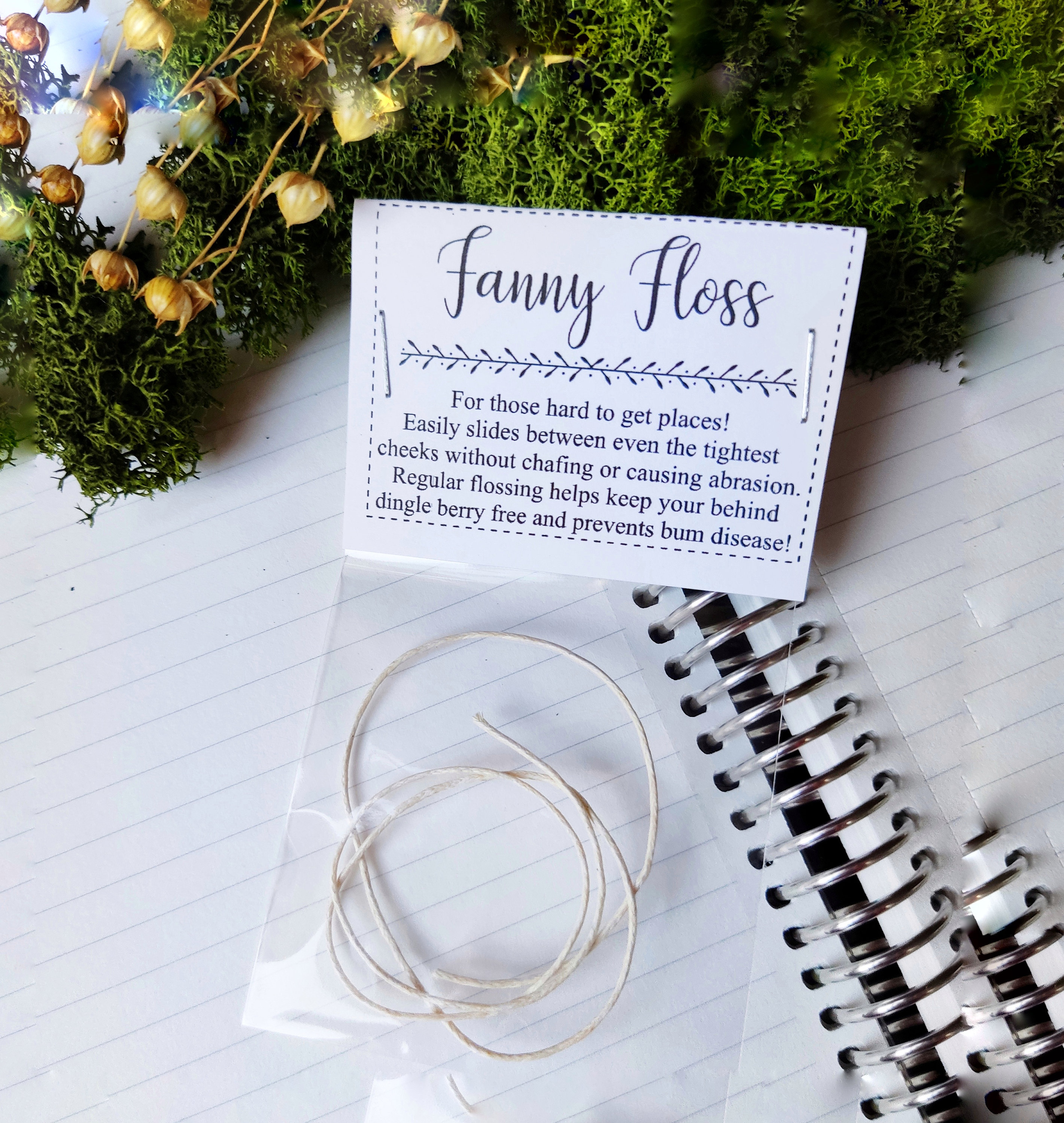 Funny Secret Santa Gift Fanny Floss Adult Joke Prank Gift - Etsy UK