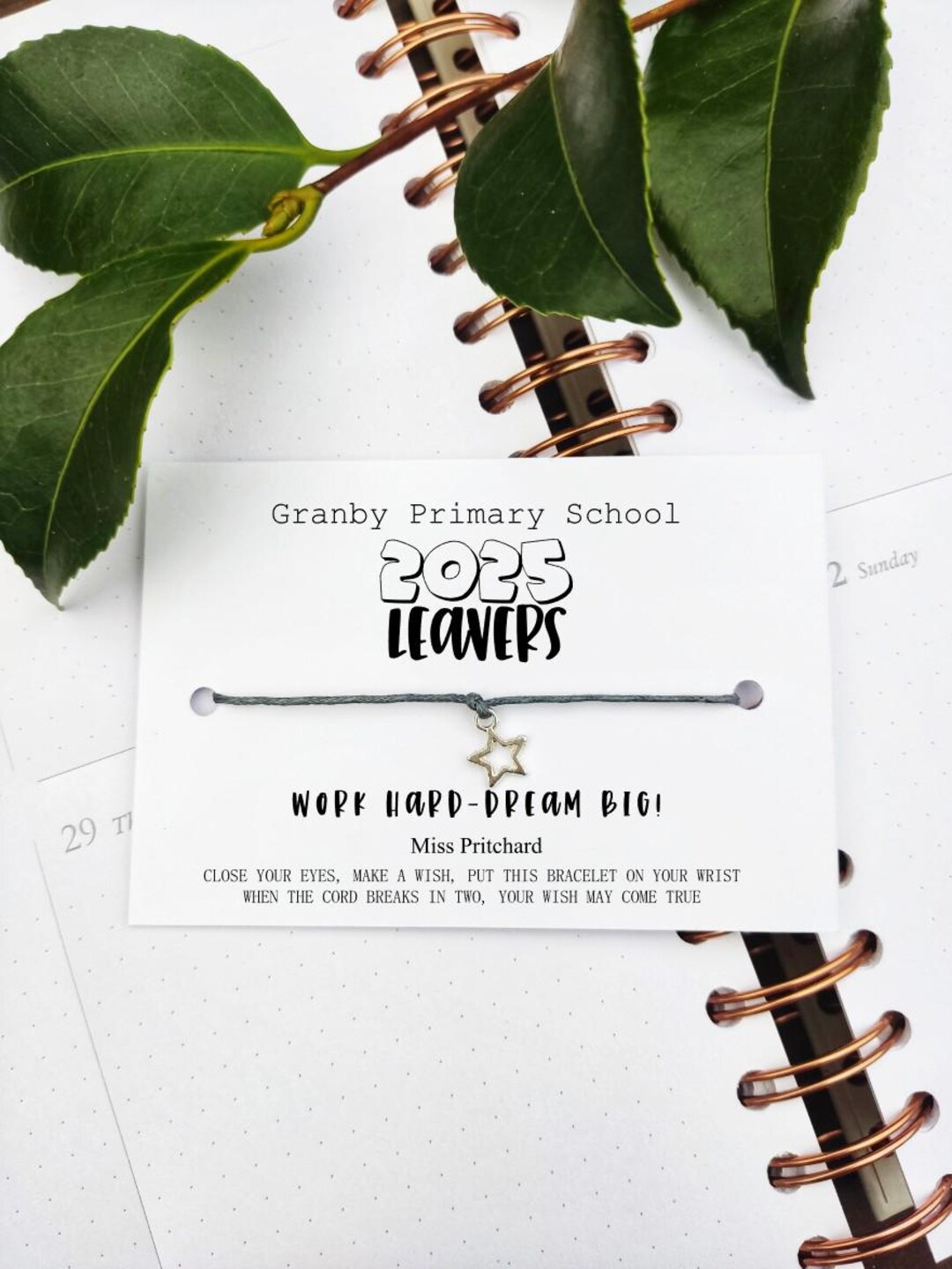 Personalised 2025 School Leavers Gift, Leaver Gift, Gift for Pupils ...