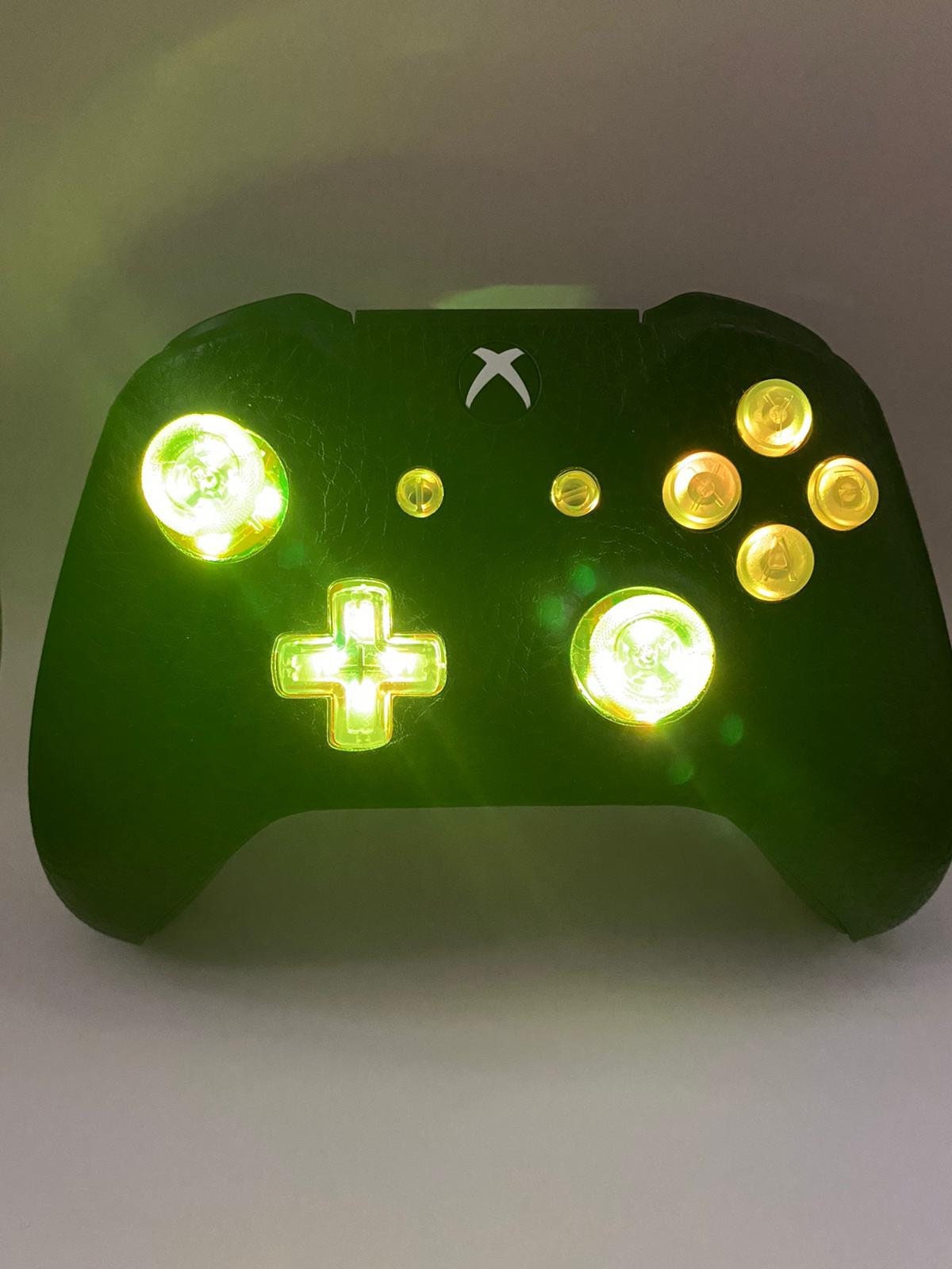 Xbox One Controller CUSTOM Leder LED Light Up Farbwechsel | Etsy