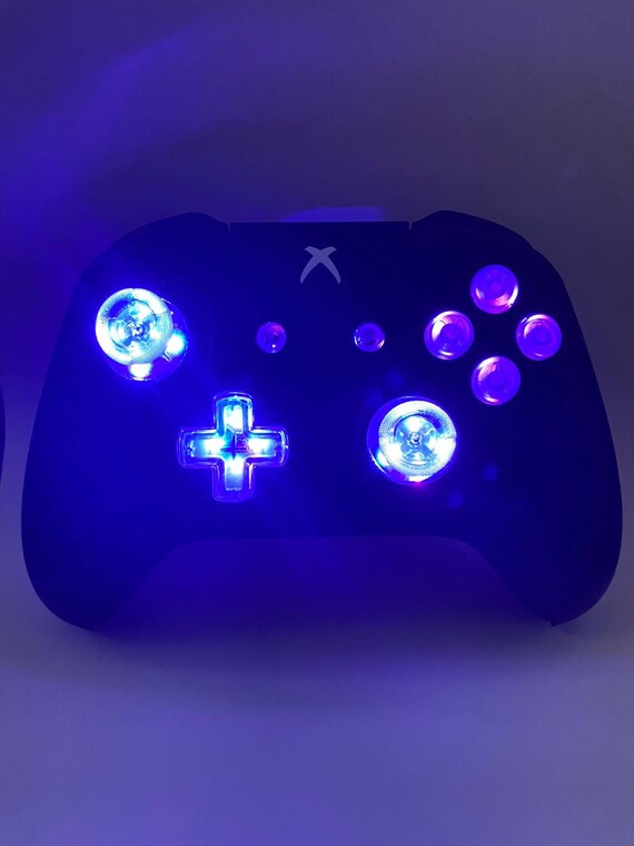 Xbox One Controller CUSTOM Leather LED Light up Colour | Etsy