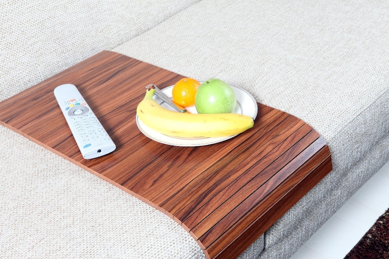 KNDC/8TB - Handmade Flexible Ottoman Tray – Sofa Arm Tray Organizer ...