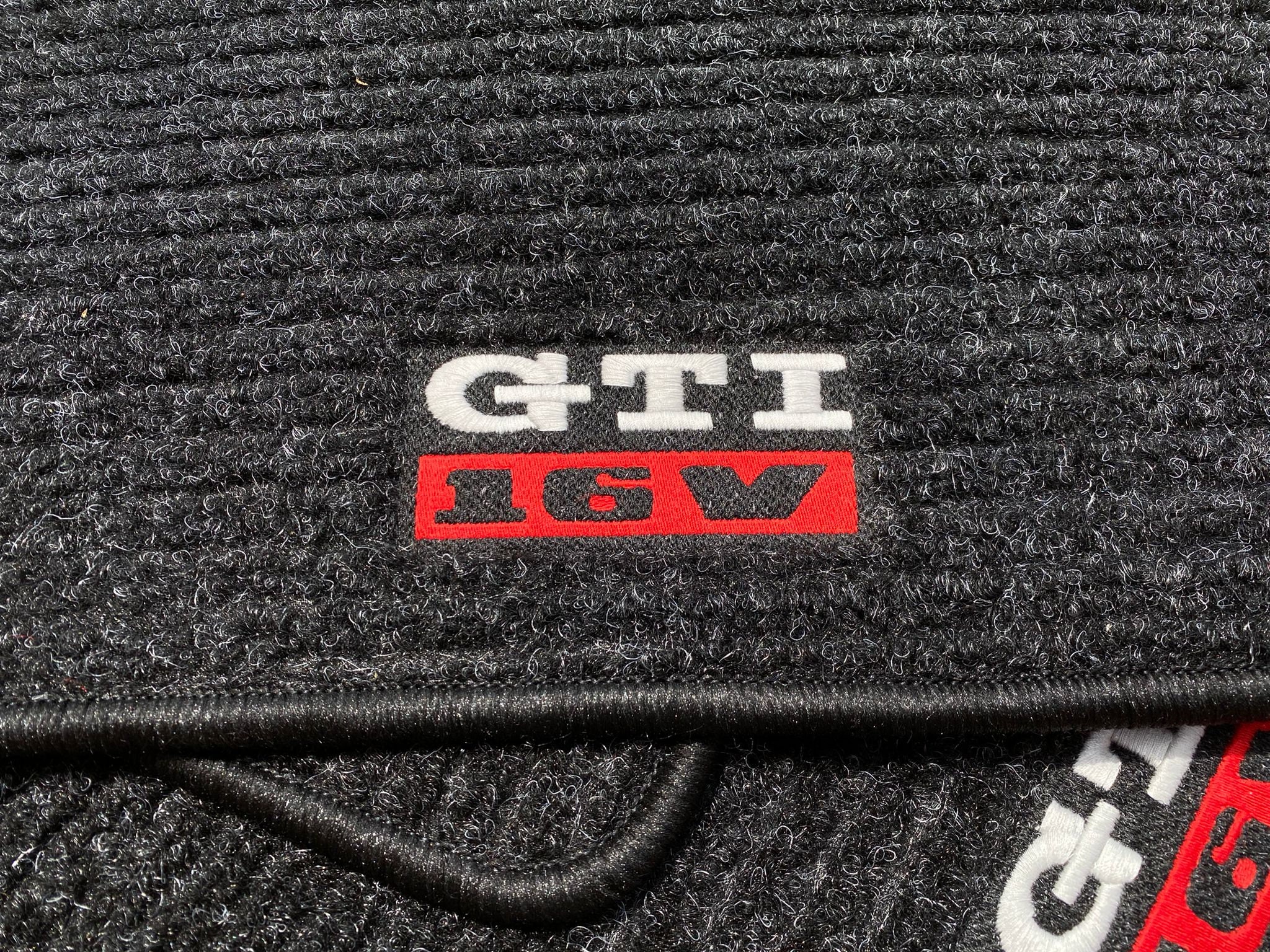 Fit for VW GOLF MK2 GTI 16V Floor Mats Carpet 4pcs - 1985-1992 Ribbed ...