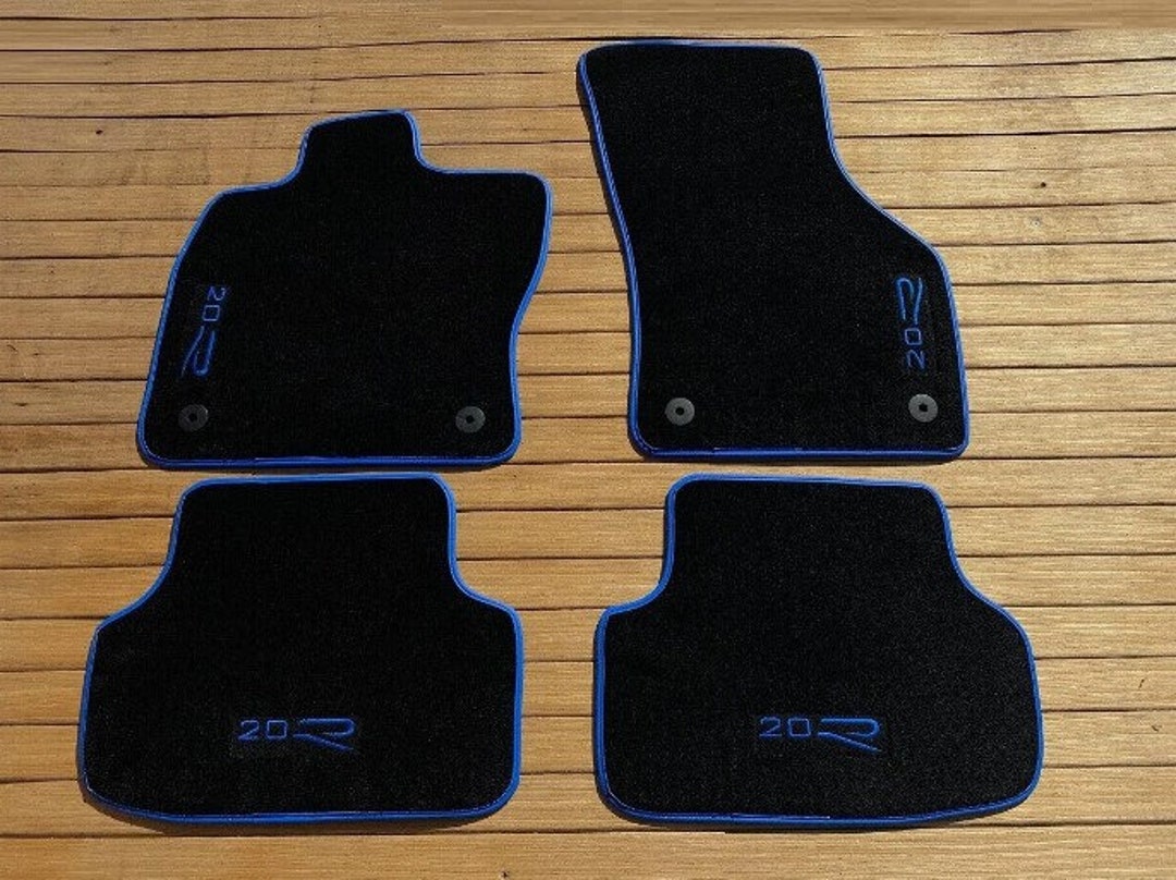 For VW MK8 Golf 20 R Carpet Floor Mat BLACK 2015/2017 4pcs - Etsy UK