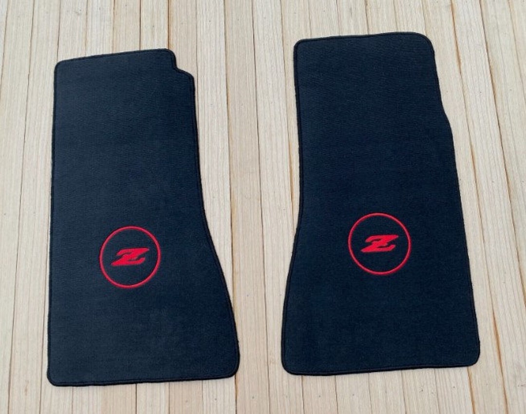 Fit for Datsun 240Z 260Z 280Z Floor Mats Carpet Black/red Z Logo 1970 ...
