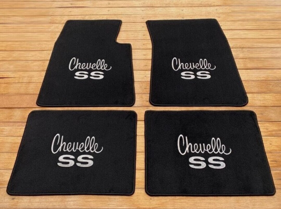 Fit for Chevy Chevelle SS Floor Mats Carpet Black 4set of 4 1959-1972 ...