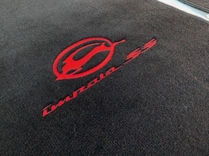 For Chevrolet Impala SS Velour Floor Mats Carpet 4 Pcs 1959-1975 Black ...
