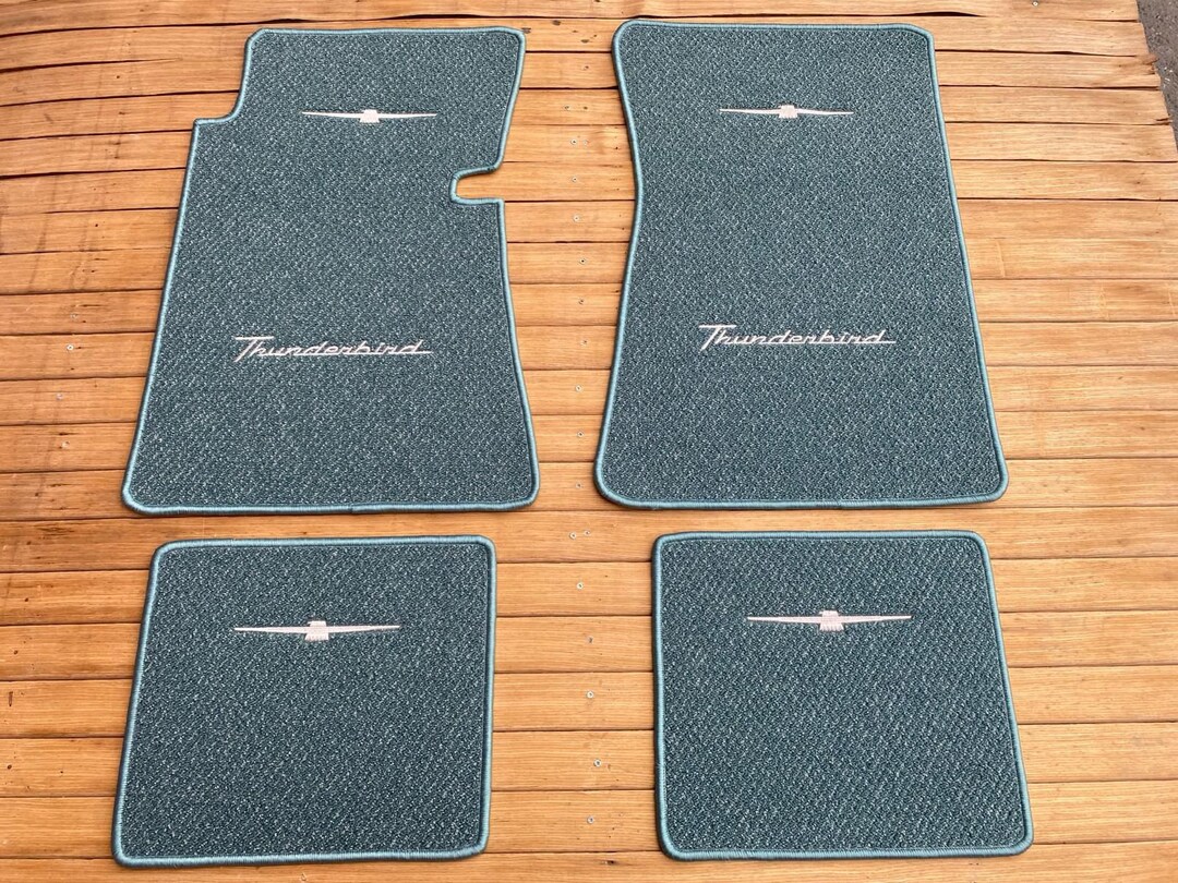 Fit for Ford Thunderbird Floor Mat Mats Carpet 1964-66 Aqua Marine 4pcs - Etsy