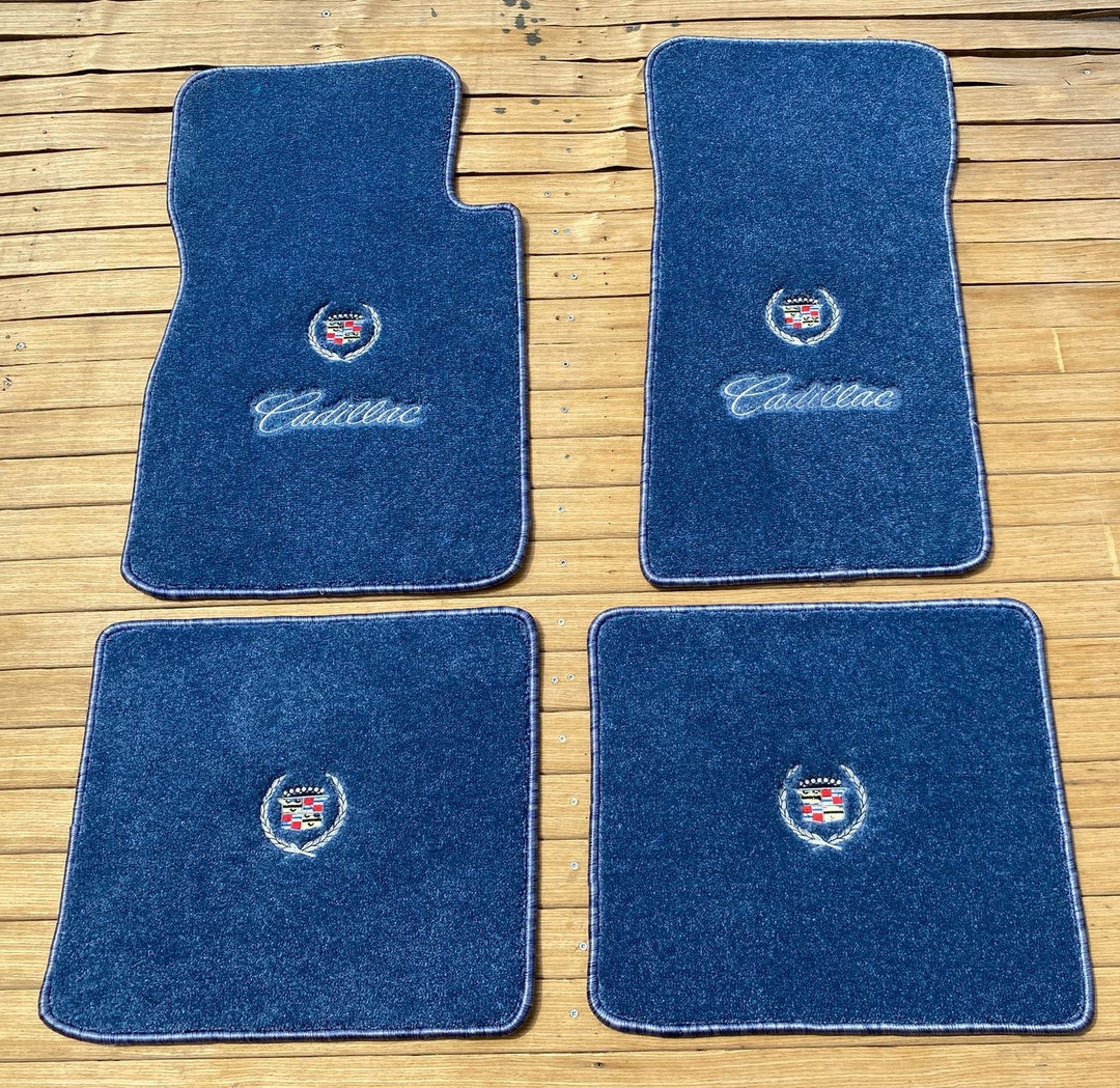 Fit for Cadillac Fleetwood Brougham Floor Mats Carpet 1985-92 BLUE - Etsy