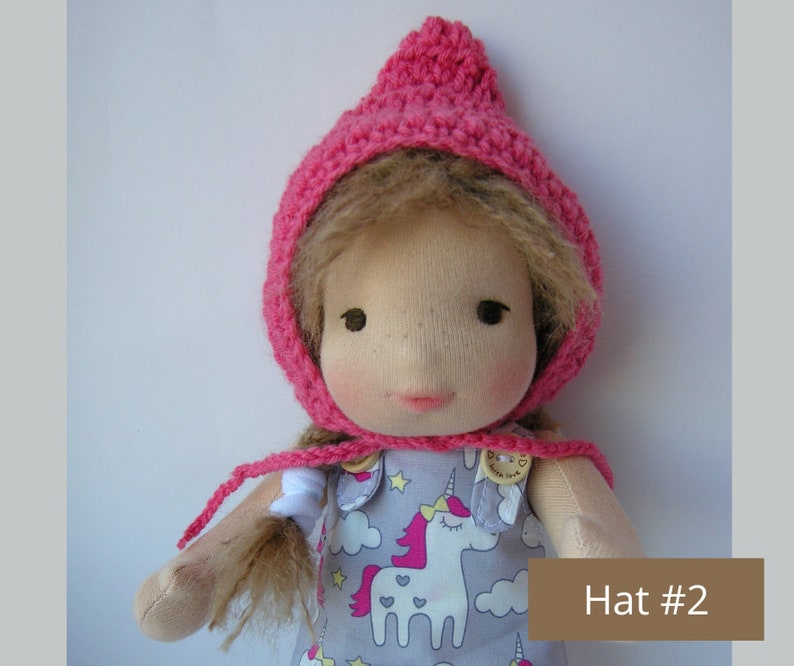Made to Order Hats for Waldorf Style Doll 9 12 14 16 18 - Etsy
