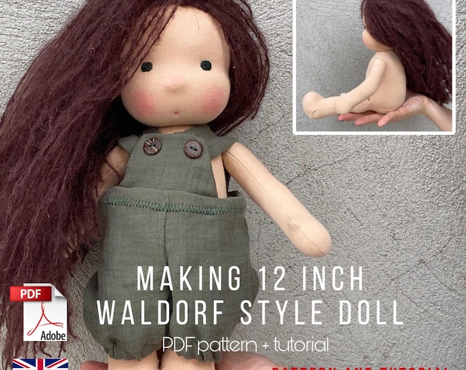 Doll Making KIT - 16 Inch Waldorf Style Baby Doll - Etsy Canada