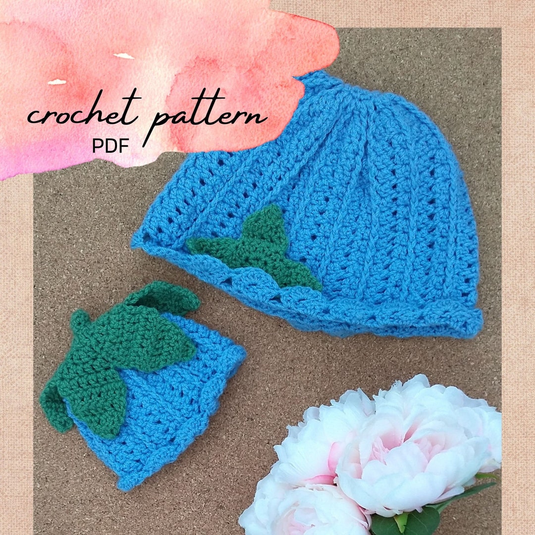 Crochet Flower Hat Pattern - Cute Fairy Hat Crochet Pattern - Super ...