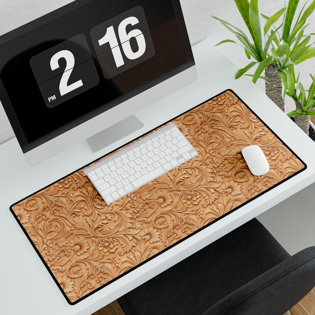 Western Ranch Rodeo Desk Mat | Computer Mouse Pad Deskmat - Etsy