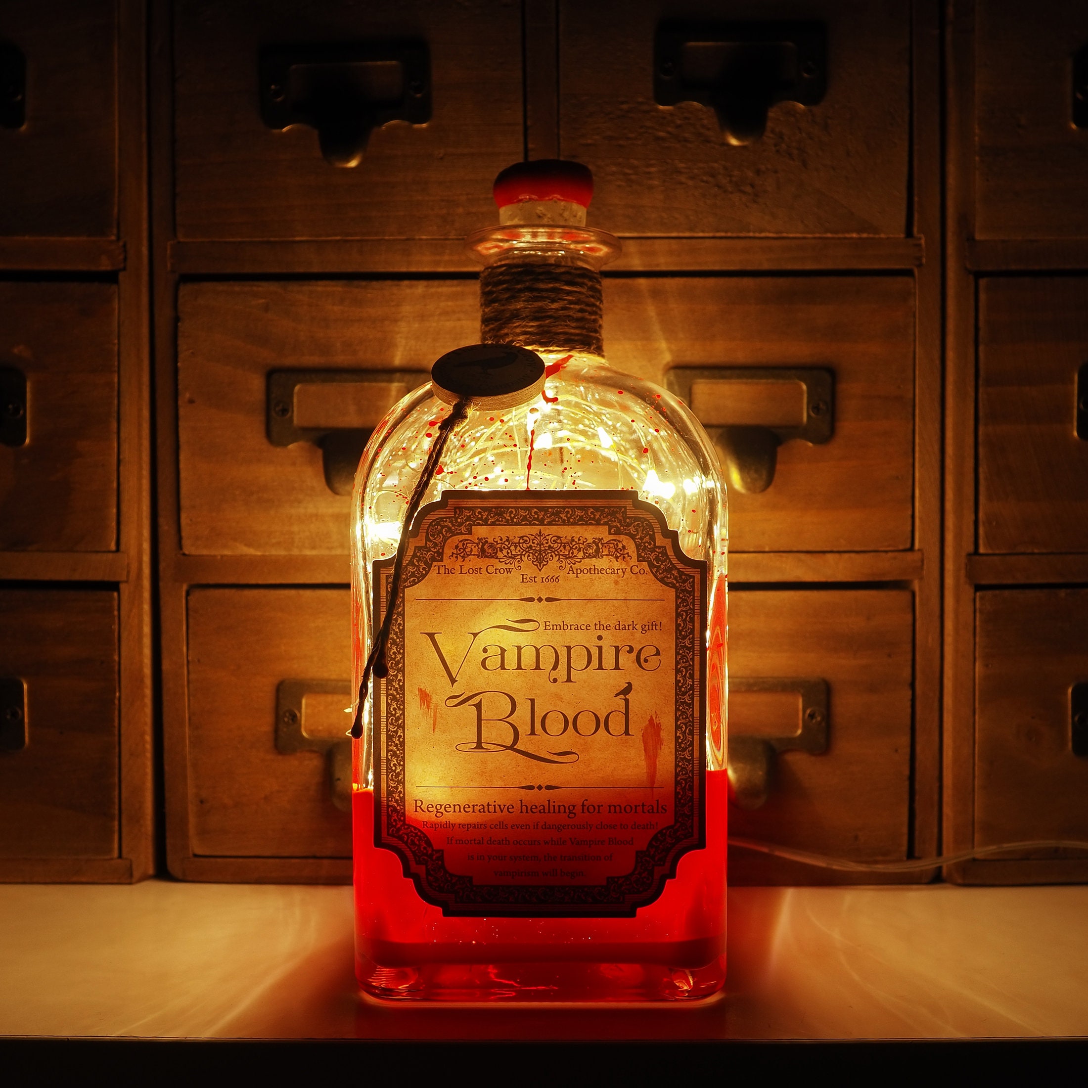 Vampire Blood Bottle